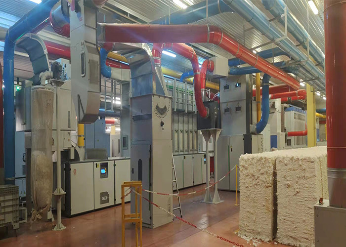 5-24T Cotton Blow Carding Room Blowroom Machine To O.E Rotor Spinning ...