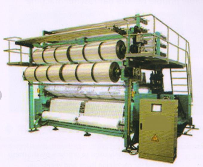 Numerical multi bar lace raschel warp knitting machine