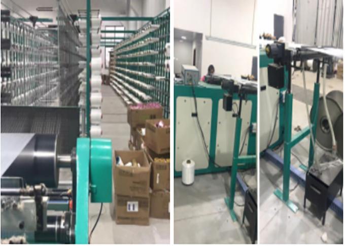 21/21 High Speed Spandex Warping Machine with Vertical Creel 5.5KW